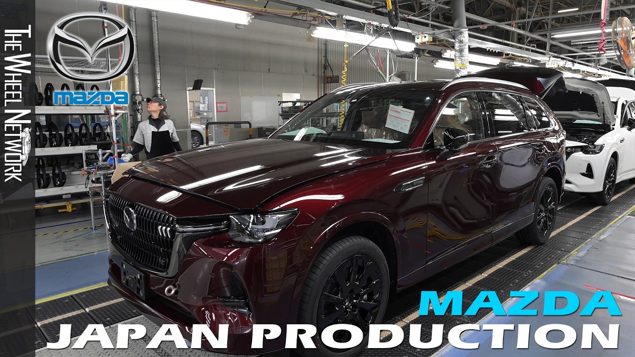 Mazda Production in Japan - YouTube