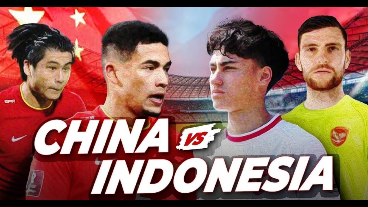 LIGA PANAS TIMNAS INDONESIA VS TIMNAS CHAINA - YouTube