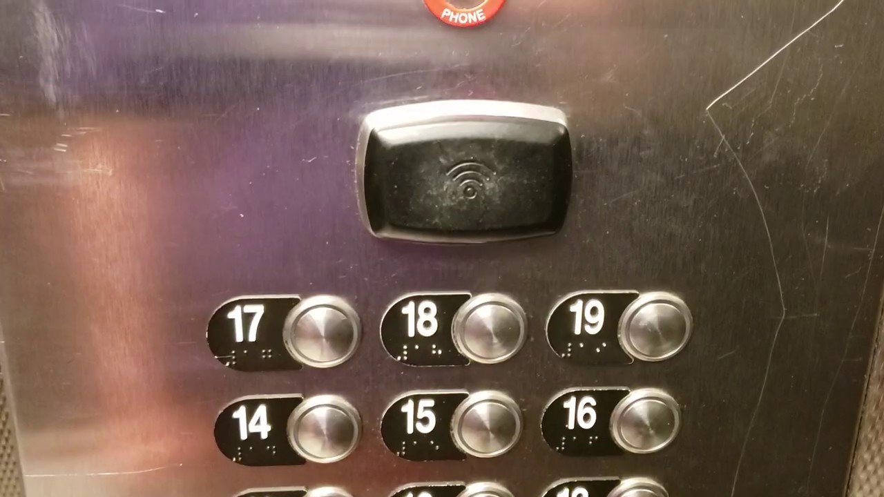 ThyssenKrupp Traction Service Elevator with 3 Speed Door @ The David ...