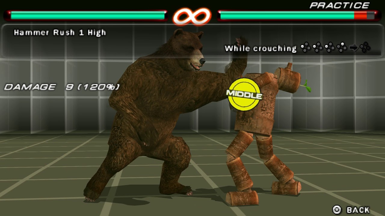 Tekken 6 - Kuma II / Panda Move List - YouTube
