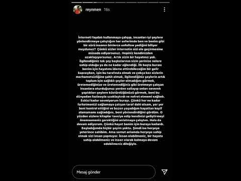 REYNMEN STORY TÜRKÜ, KİTAP , SALON FEMU (YENİ) 17.10.2020