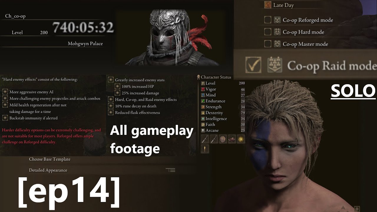 ER Reforged [Co-op Raid Mode] Solo - Full run [Chapter3][ep14f] - YouTube