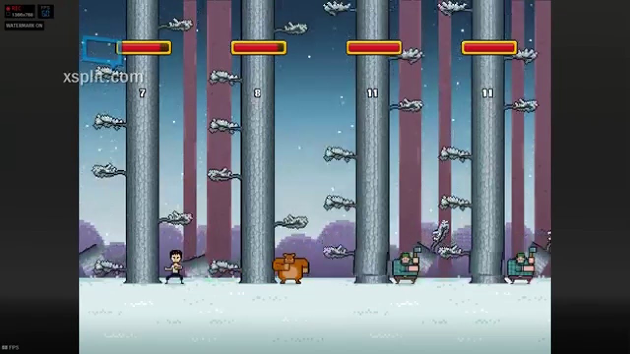 TIMBERMAN!! Jouer à 4 c'est dure!! - YouTube