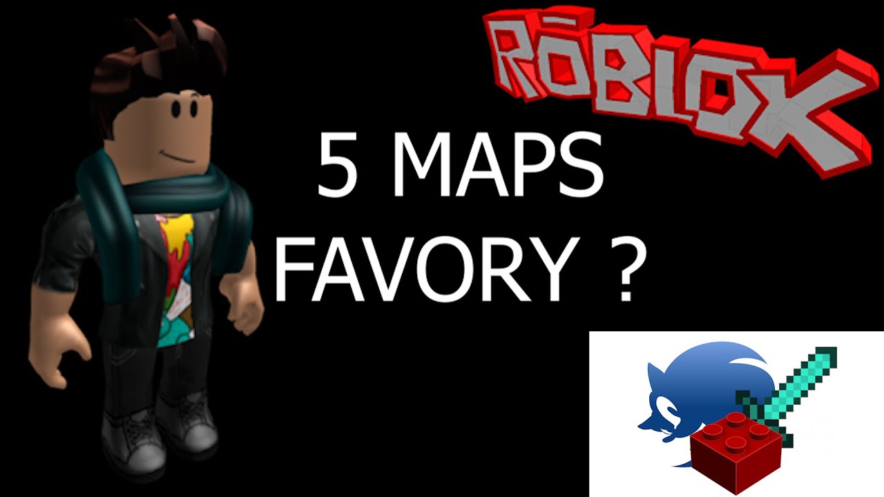 ROBLOX - mes 5 maps préférers ; Lego Sonicraft - YouTube