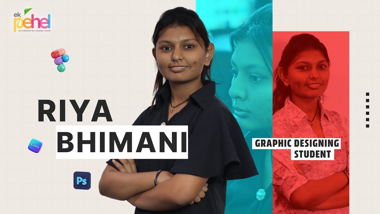 Crafting Creativity: Riya Bhimani's Adventure in Graphic Design | Ek ...
