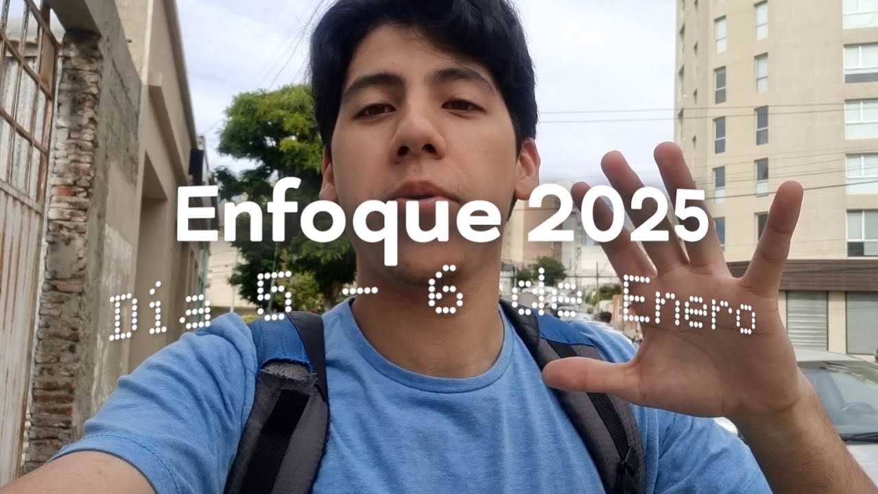 Proyecto Enfoque 2025 - Día 5 - Seguimos con los trámites💆‍♂️ - YouTube