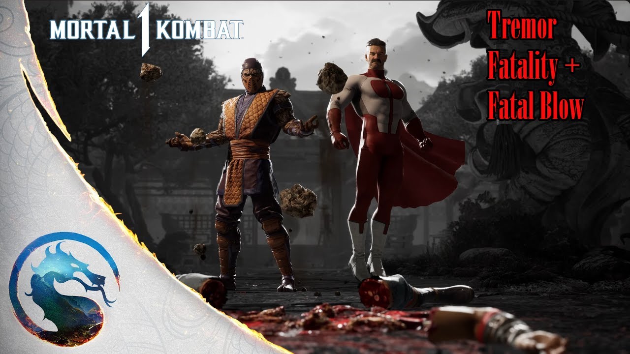 Mortal Kombat 1 Tremor Fatality & Fatal Blow! - YouTube