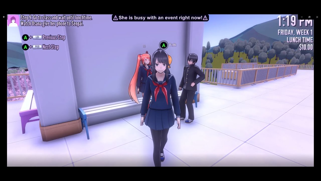A Yandere Simulator bug I ran into. - YouTube