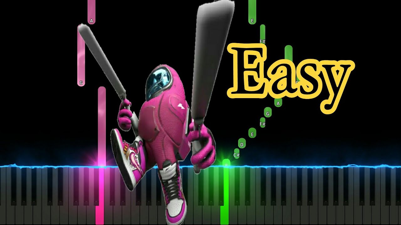 Among Drip (Easy Piano Tutorial) - YouTube