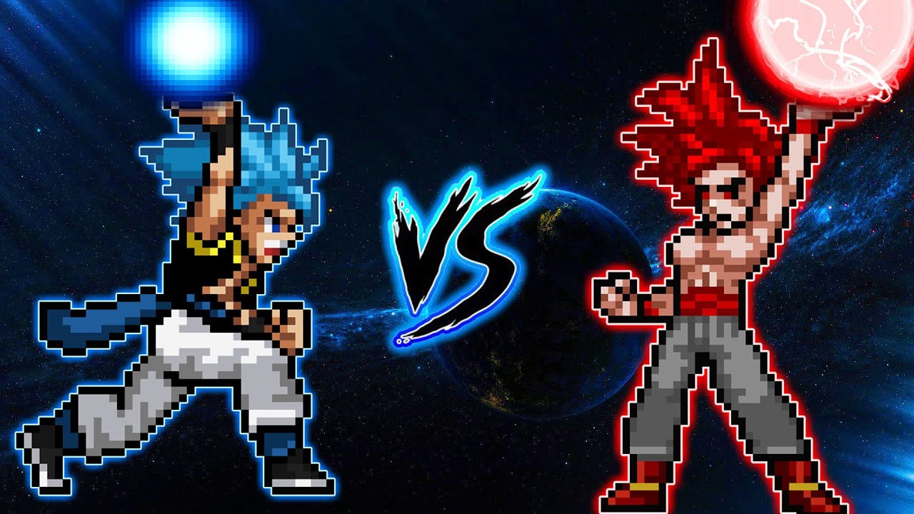 🔴GOGETA SSB OP V.4 VS EVIL GOKU MUI OP IN JUMP FORCE MUGEN - YouTube