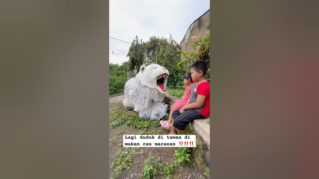 Gadis cantik lagi duduk di taman di makan can macanan‼️ - YouTube