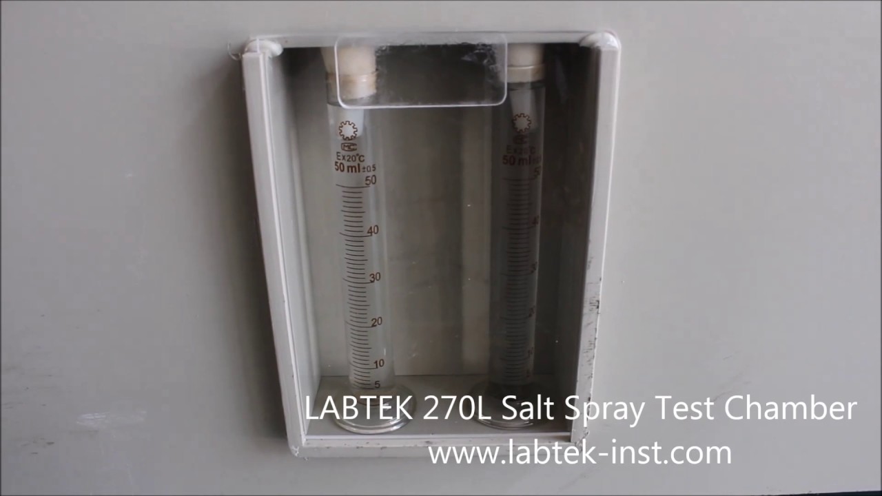 Salt Spray Test Chamber, Corrosion Test, ASTM B117, Fog spray cabinet ...
