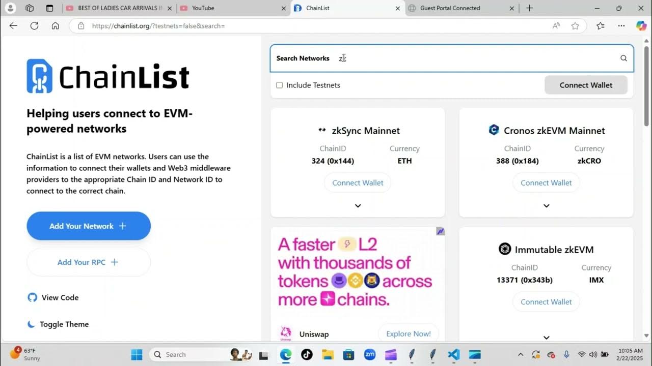 Python Papi / Smart Contracts - ZK Sync Transactions - Day 2 - YouTube