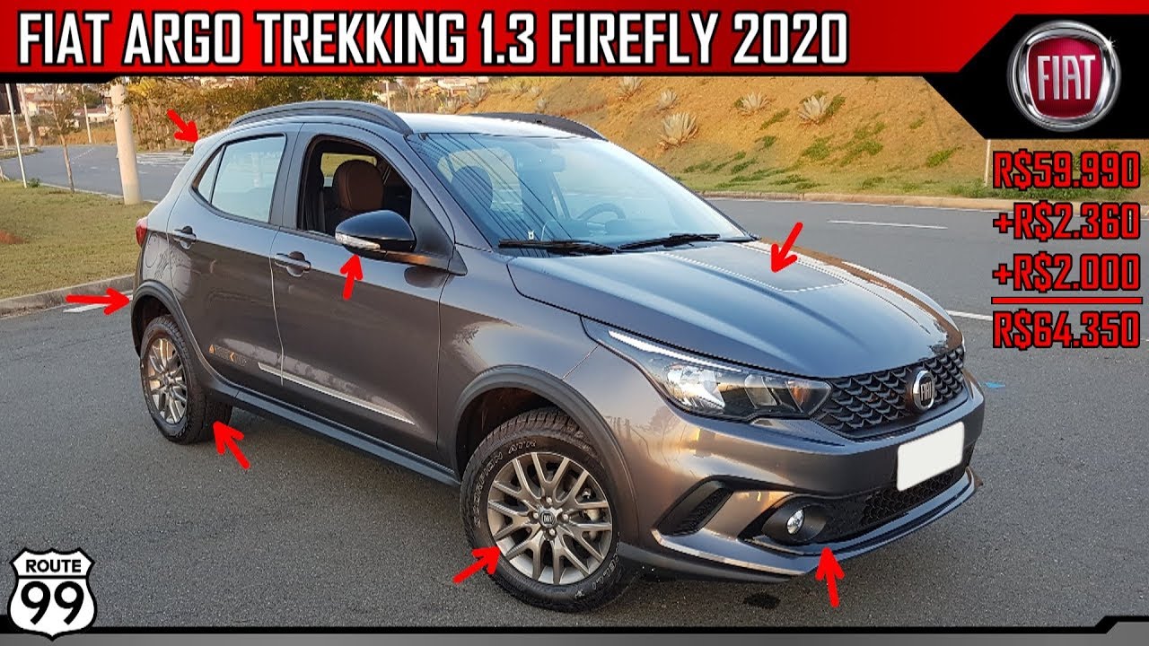 FIAT ARGO TREKKING, MAS PODE ME CHAMAR DE MINI RENEGADE! - YouTube