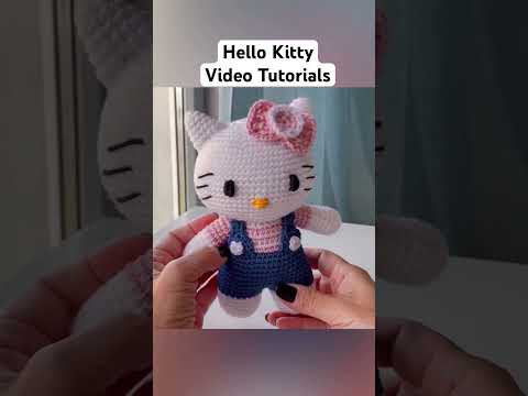 Örgü Hello Kitty #amigurumi #amigurumicrochet #amigurumipattern #crochet