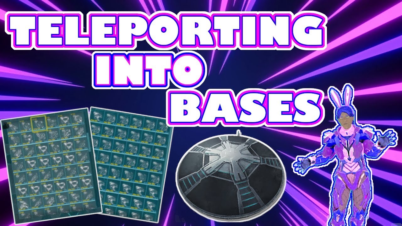 Teleporting into Bases - Fat Cryo Loot & Meatrun - ARK - YouTube