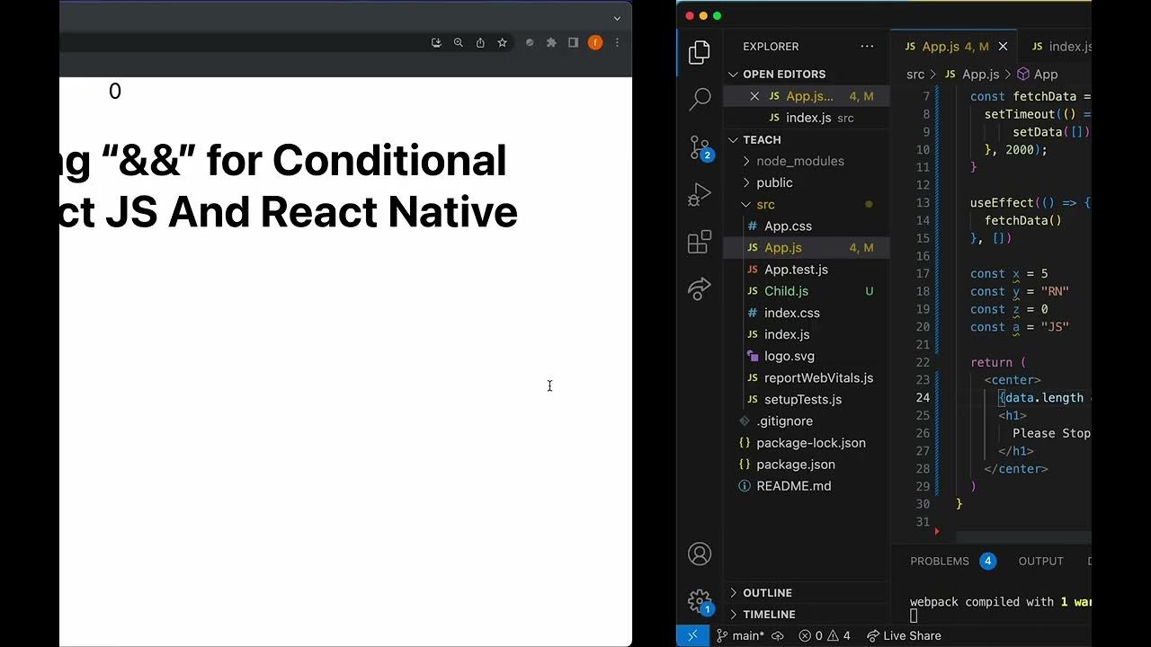 It’s 2023, Please Stop Using “&&” for Conditional Rendering in React - YouTube