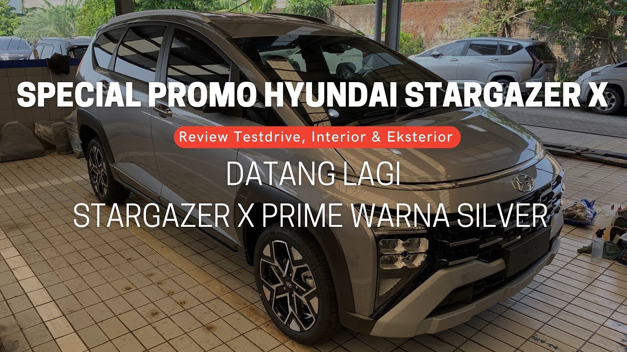 STARGAZER X Prime Magnetic Silver Metallic Ready Lagi | Special Promo ...