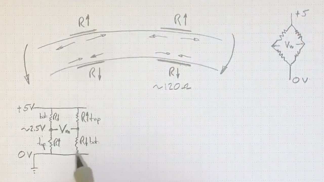 Load Cell Bridge Circuit - YouTube
