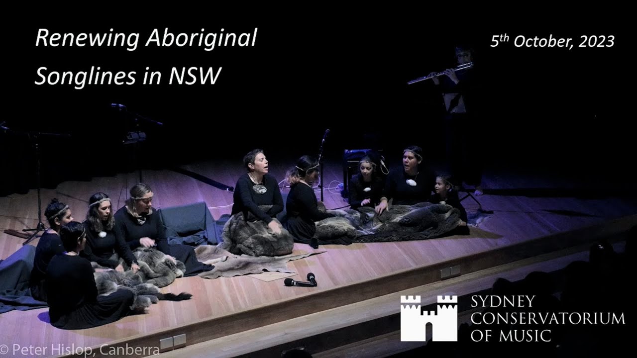 2023 Alfred Hook Lecture - Renewing Aboriginal Songlines in NSW - YouTube