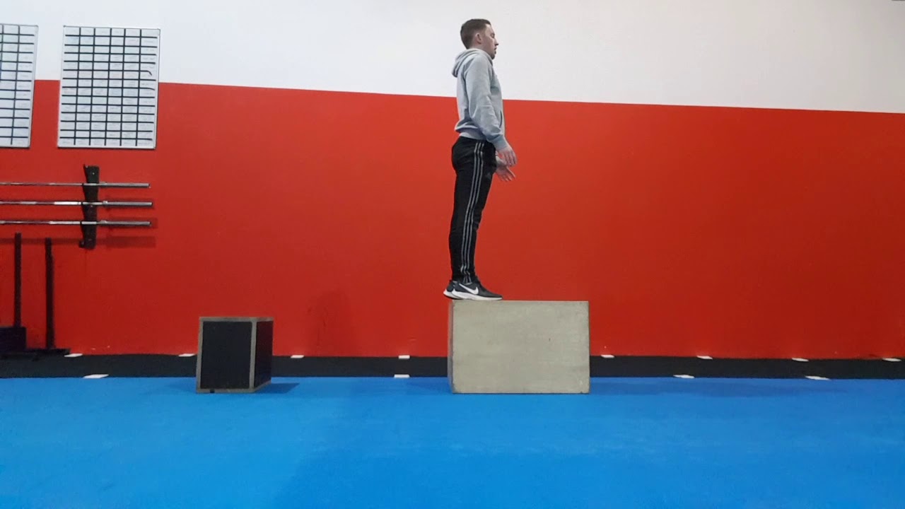 Drop Jump to box - YouTube
