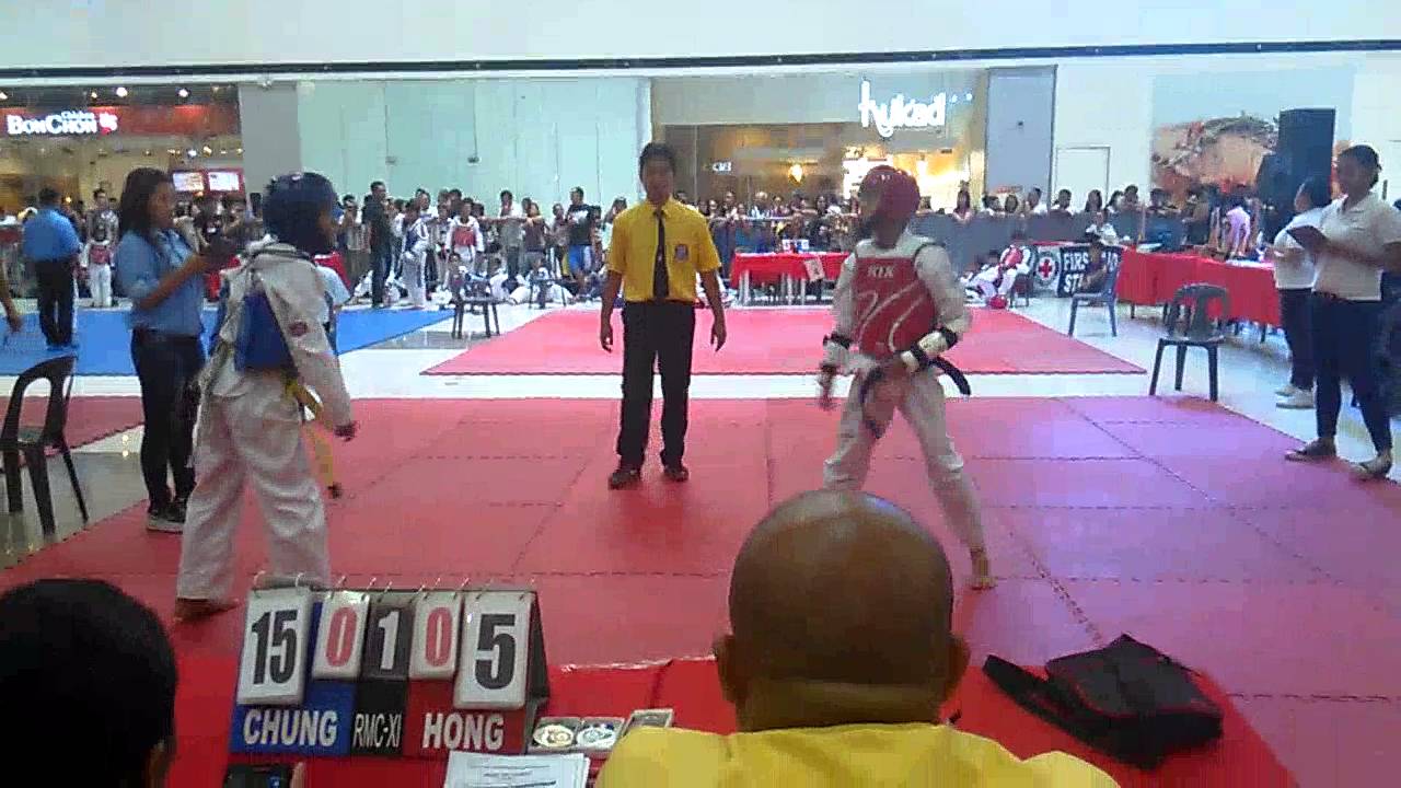 RCG Eagles TaeKwonDo Oliver Autor Jr (BLUE ARMOR) 1st Pulong Duterte National TKD_1-02 - YouTube