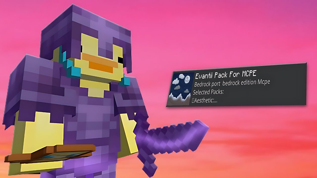 Evantii Texture Pack for MCPE - YouTube