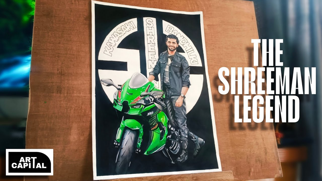 SHREEMAN LEGEND drawing video | @ShreeManLegenD ...