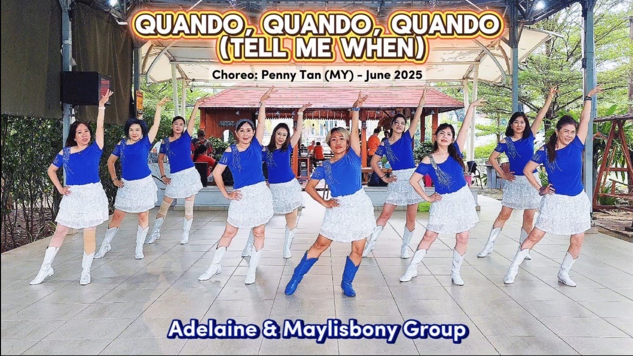 Quando, Quando, Quando (Tell Me When) - Line Dance - YouTube