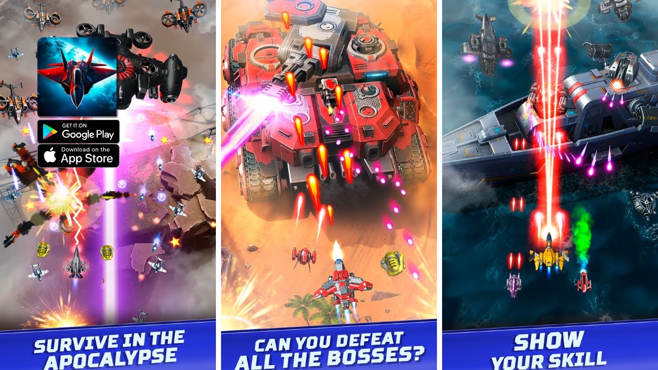Red Hunt: Space Shooter Game Gameplay (Android, IOS) - YouTube