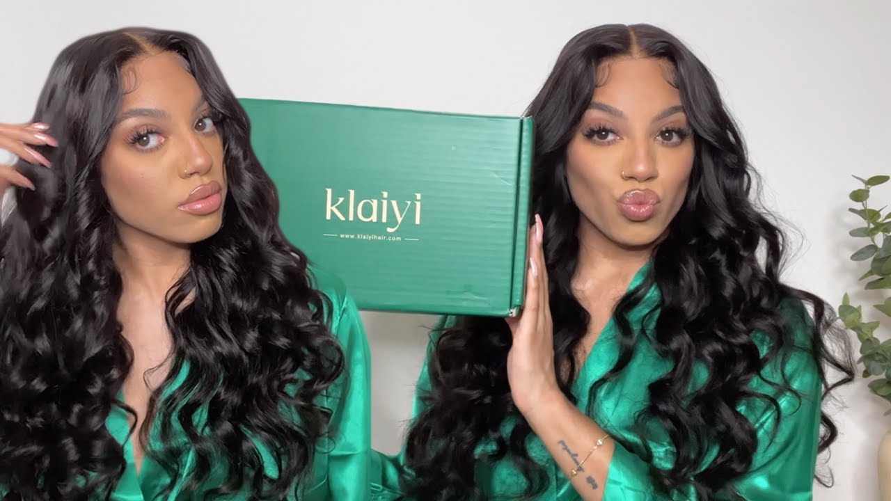 KLAIYI HAIR REVIEW | Beginner Friendly HD Lace Closure | NO GLUE NEEDED ...