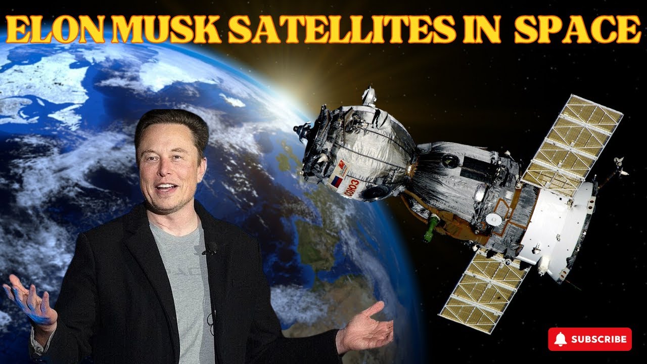 Elon Musk Satellites In The Space| Starlink| Space X - YouTube