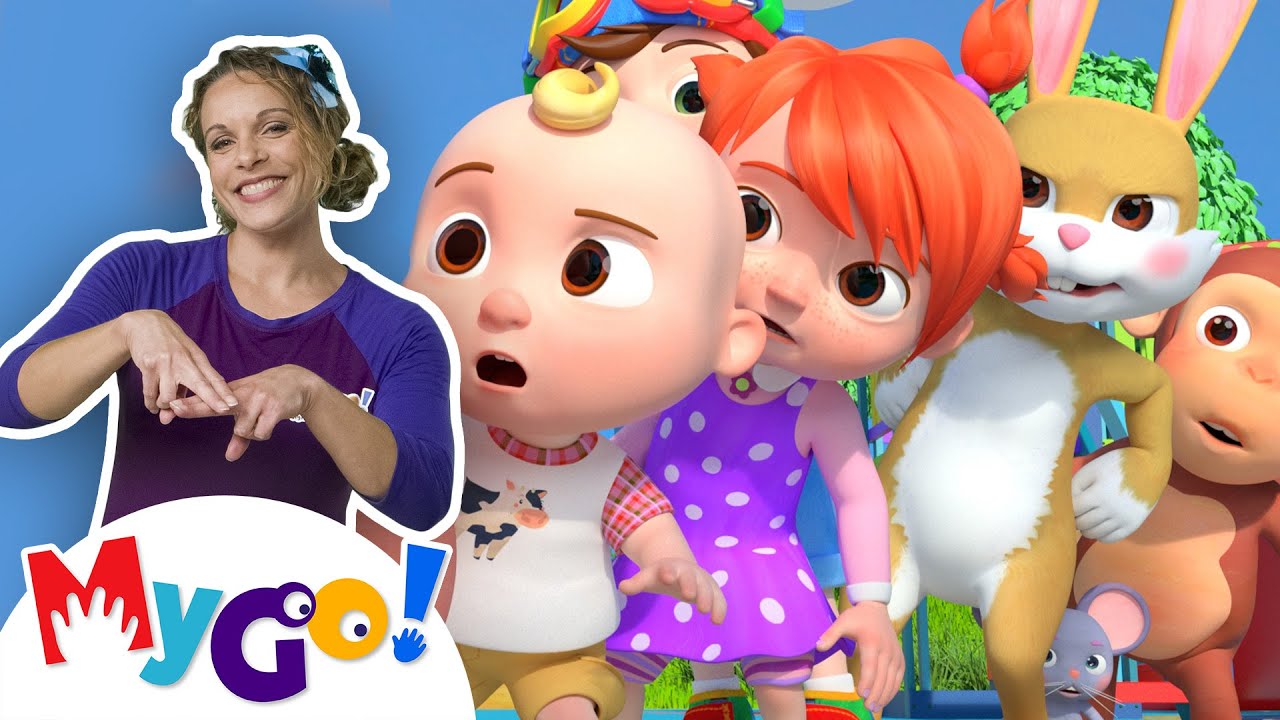 Wait Your Turn! | MyGo! Sign Language For Kids | CoComelon - Nursery ...