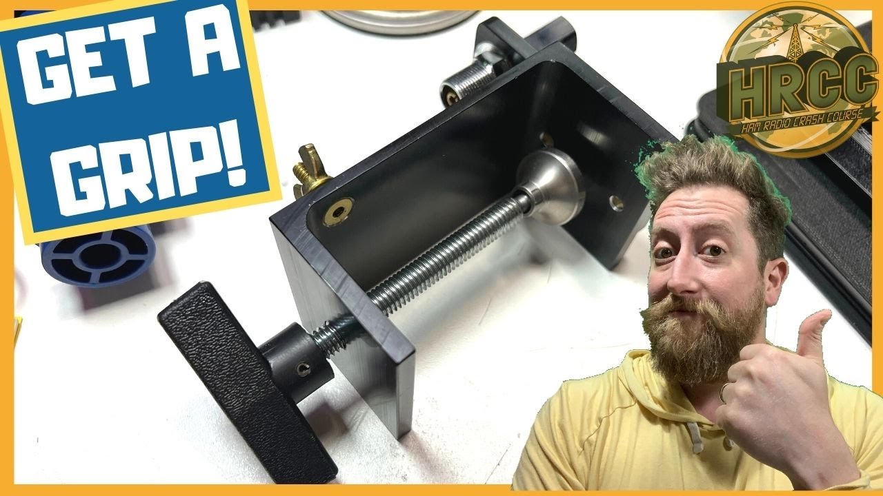 Chameleon Universal Clamp Mount (UCM) For Ham Radio Antennas - YouTube