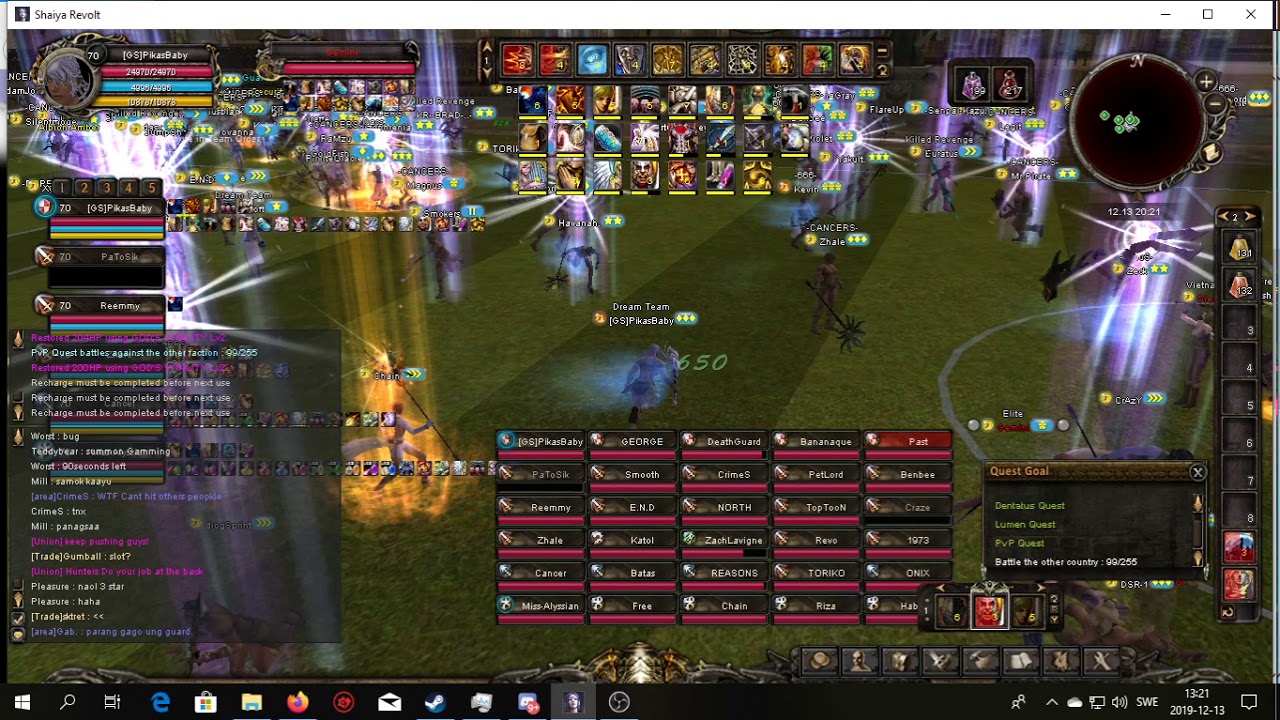 Shaiya Revolt Naked 70 PvP - YouTube