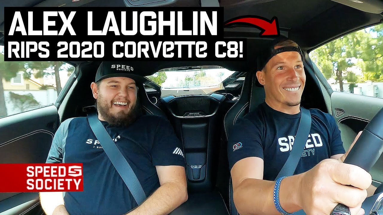 Our FINAL MOD on The 2020 C8 Corvette! Alex Laughlin Drives C8 for ...