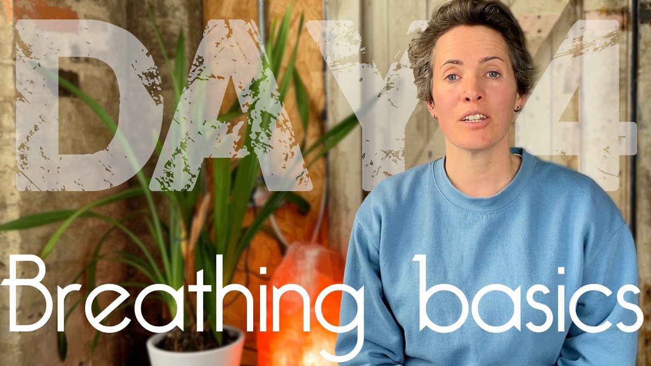 Breathing basics 4 of 6 | Slowing the breath | How to slow your heart ...