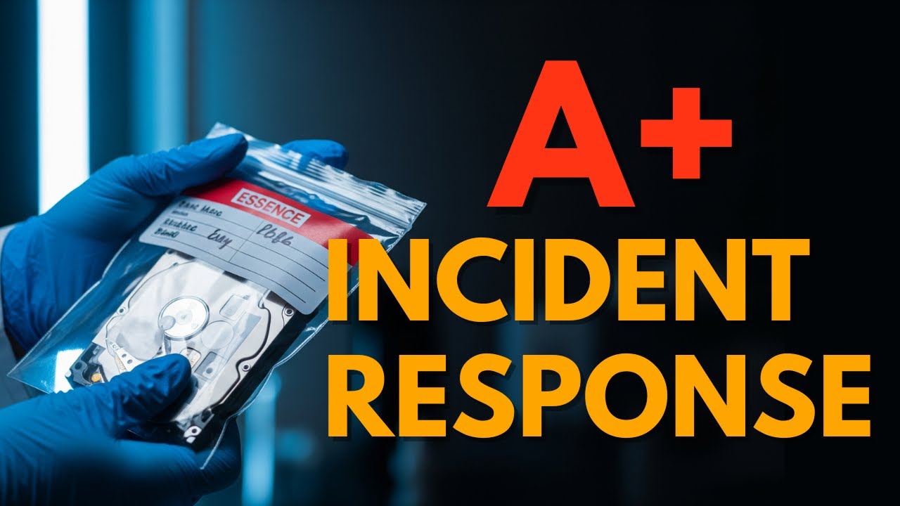 CompTIA A+ 1202 Incident Response & Forensics Obj 4 6 - YouTube