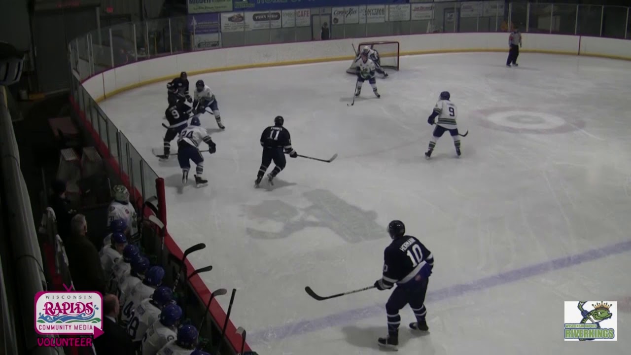 Wisconsin Rapids Riverkings vs. Minnesota Moose | 1-10-20 | - YouTube