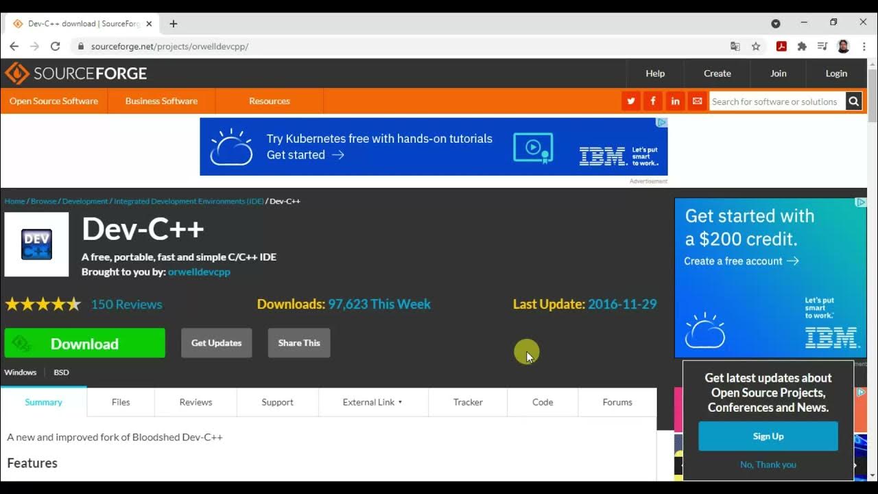 Instalación Dev C++ 5.11 - YouTube