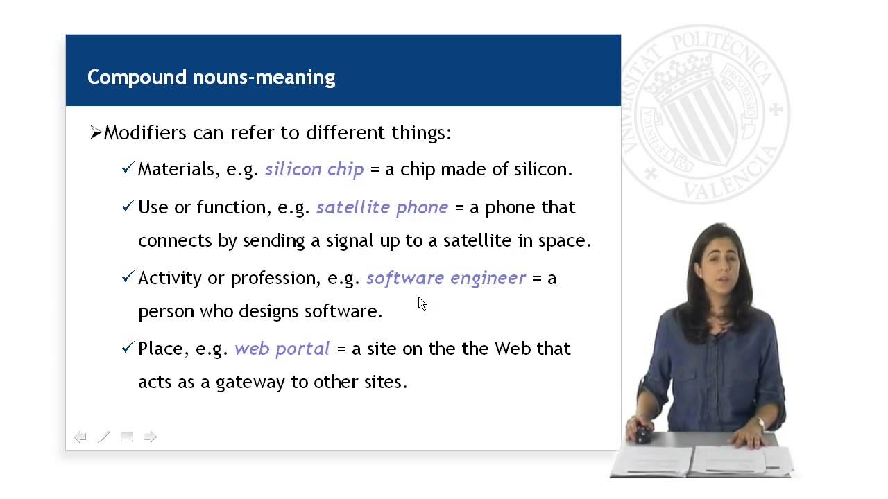 Technical Compound Nouns | | UPV - YouTube