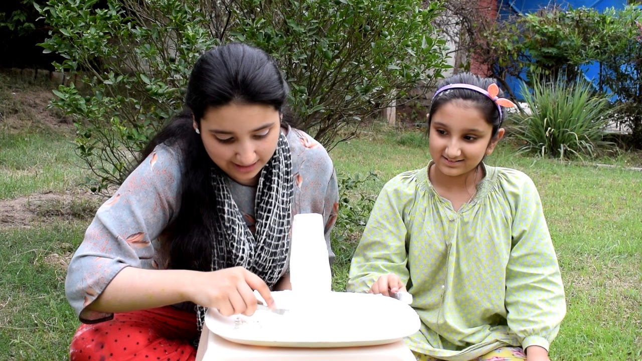 Flour Tower Challenge - YouTube