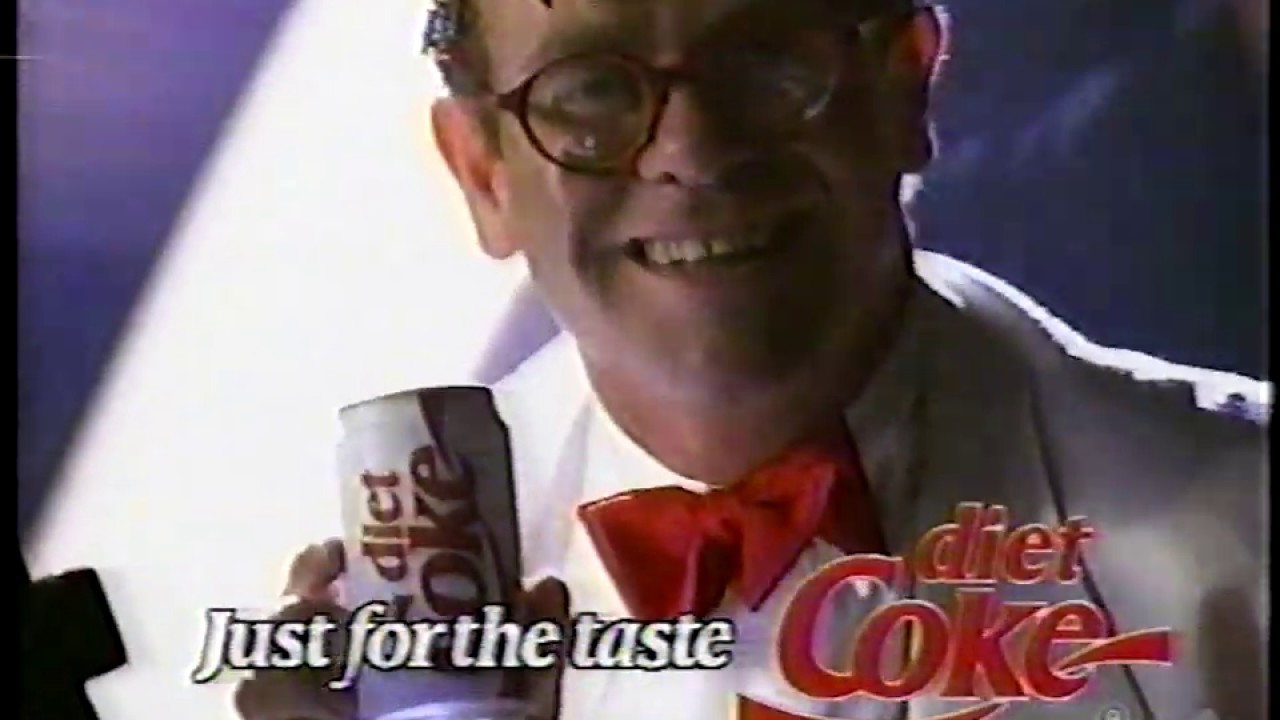 Diet Coke Ad with Elton John & Movie Stars (1991) - YouTube