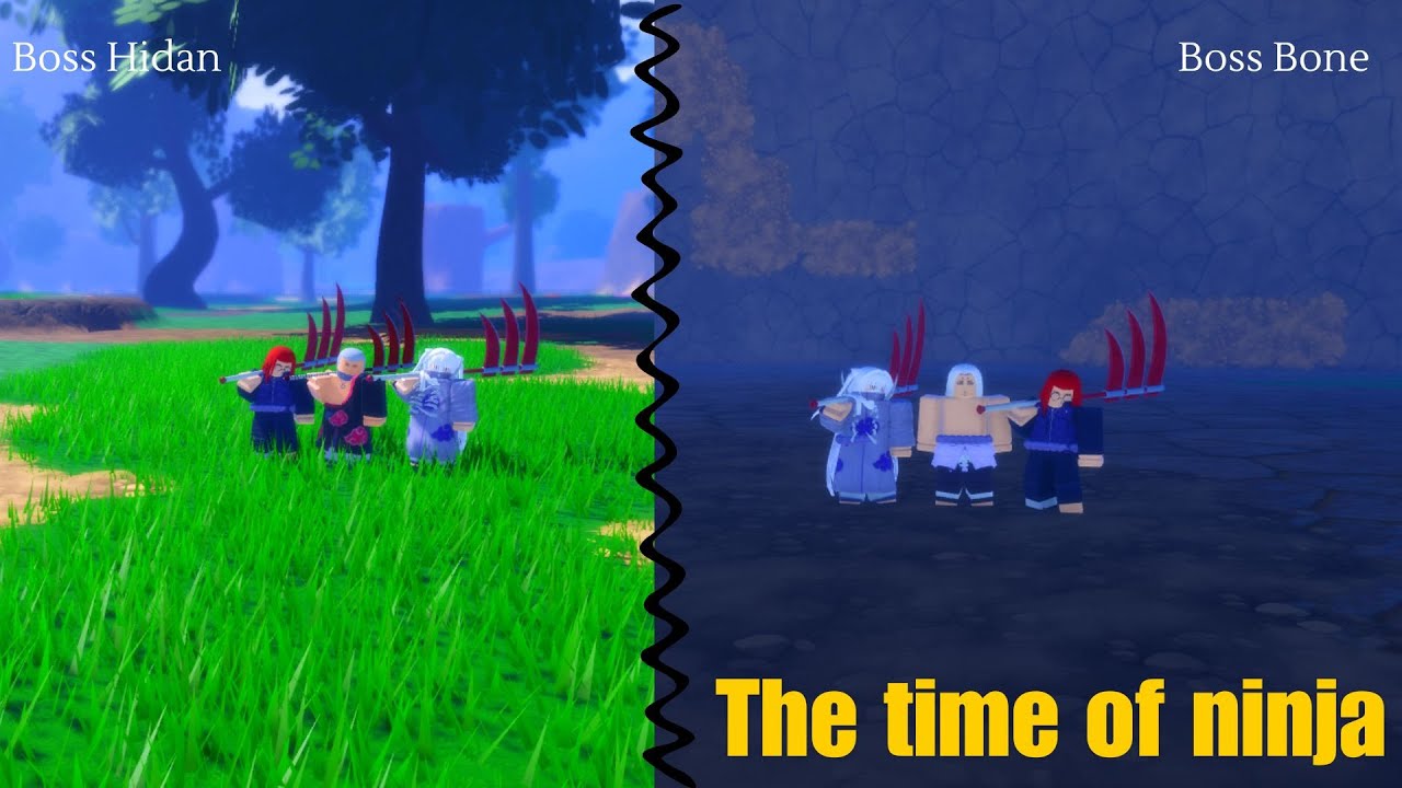 Hidan + Bone Location Drop (The time of ninja) #roblox - YouTube