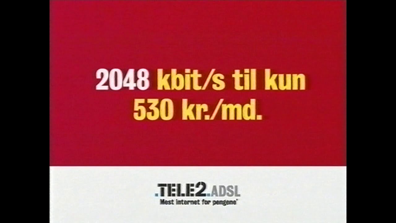 Tele 2 ADSL tv reklame 2006 - YouTube