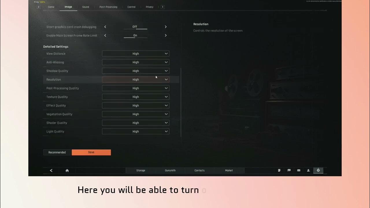 How to Turn on & off Anti Aliasing in Arena Breakout Infinite - YouTube