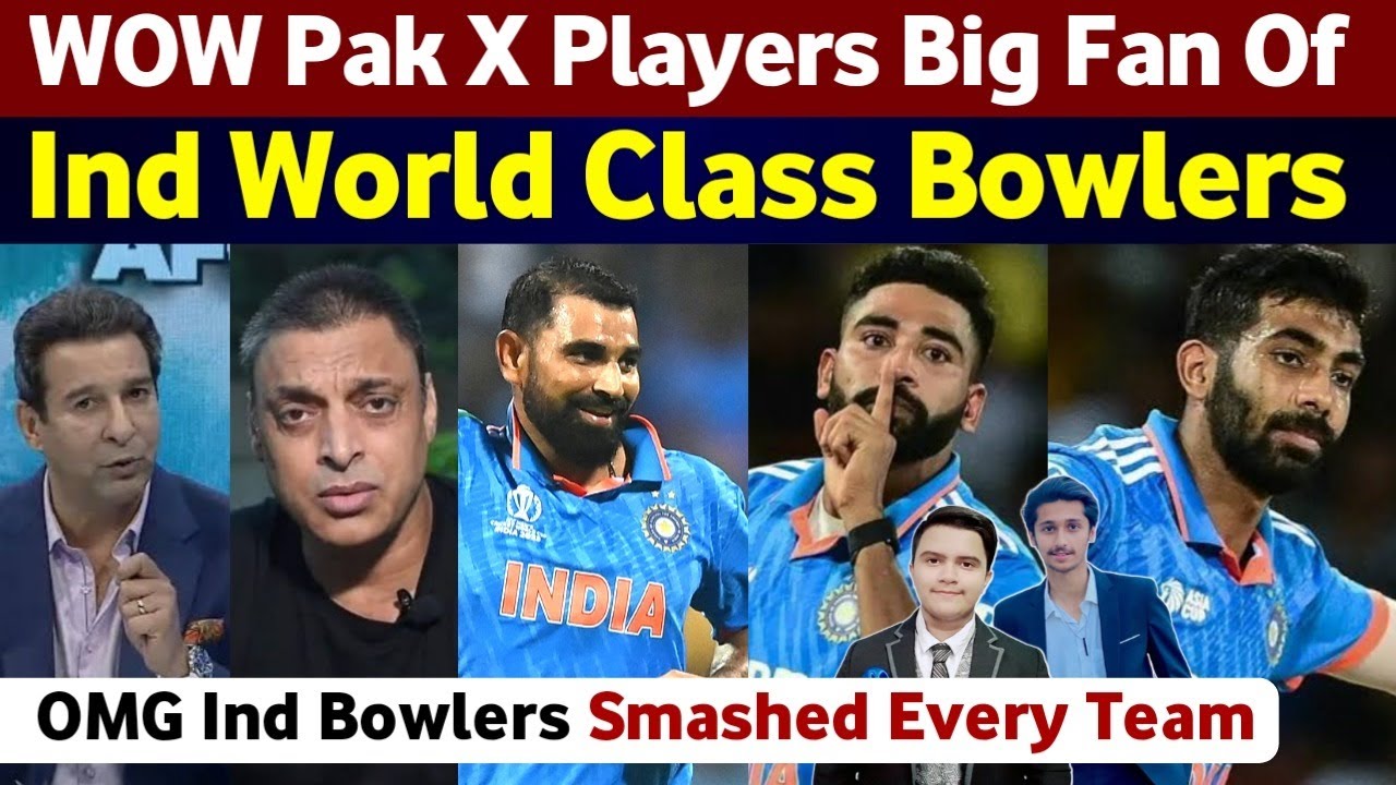 Pak Media Reaction On Ind Bowlers Smashed Every Team | Shami Bowling ...