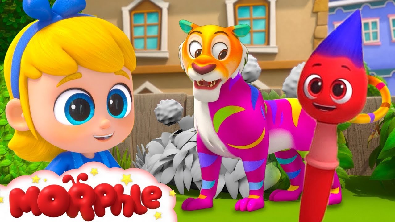 Morphle es un pincel | Morphle 3D en Español | Caricaturas para Niños ...