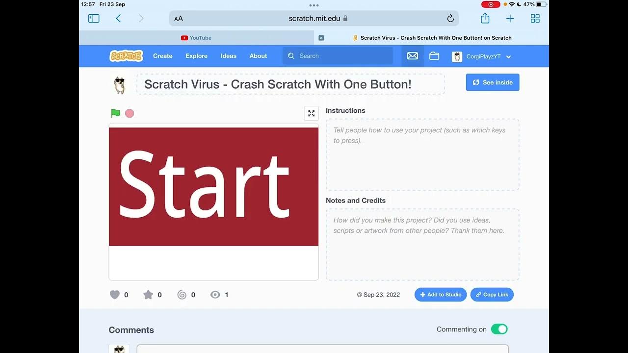 Scratch Exploit/Hack - Crash - YouTube