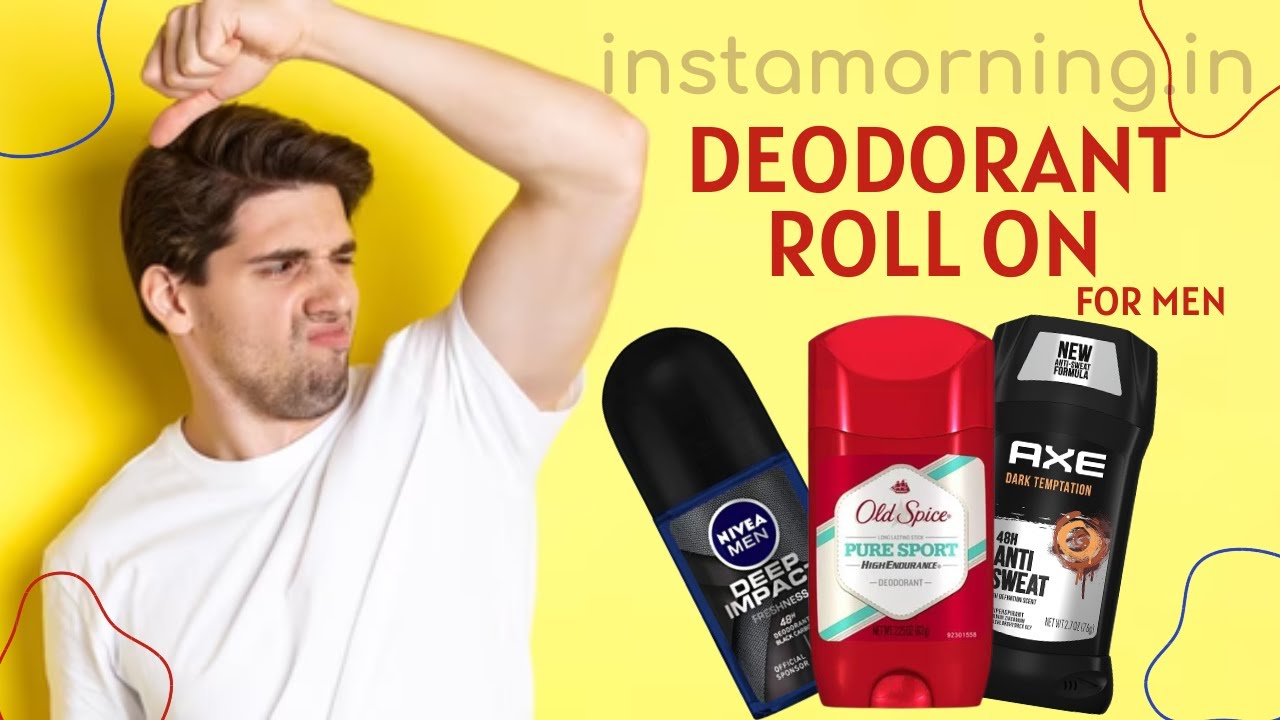 Best Underarm Roll On For Men Who Sweat A Lot | Men Roll On Deodorant # ...